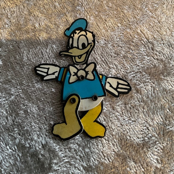 Disney | Other | Vintage Jointed Donald Duck Figure | Poshmark